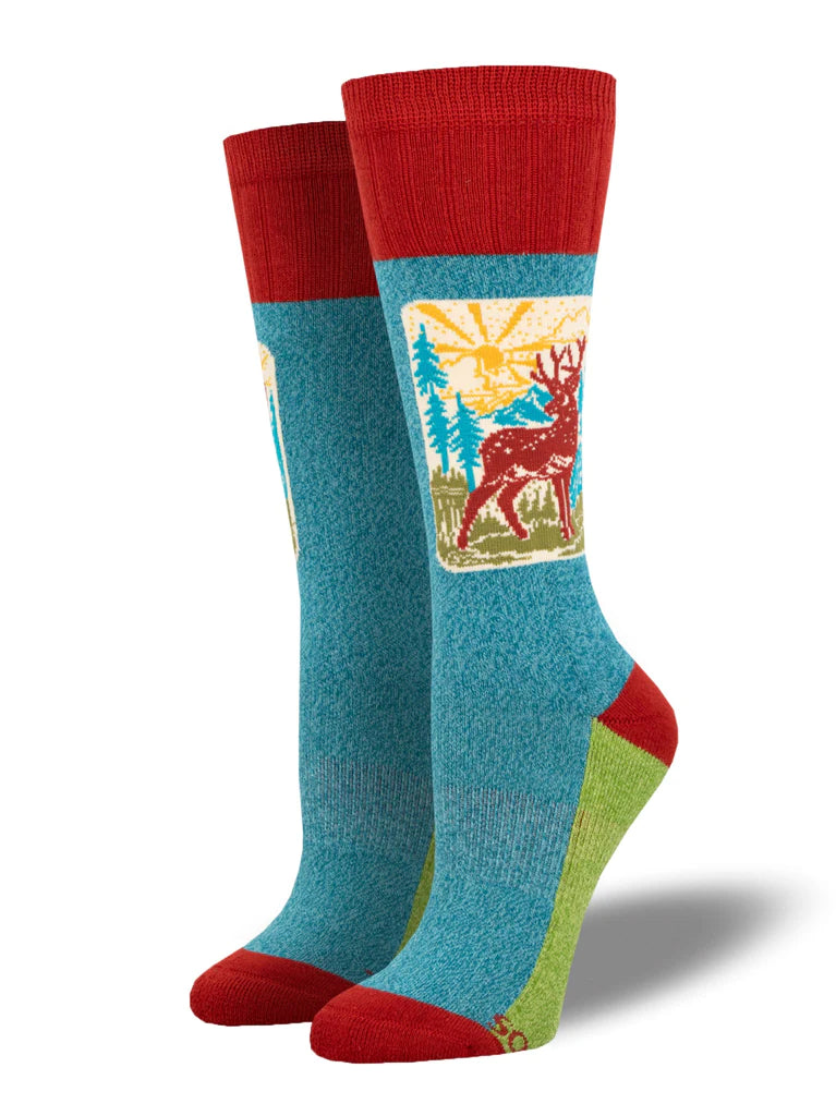 Women's Oh Deer Boot Sock – Mountain Mercantile Canmore