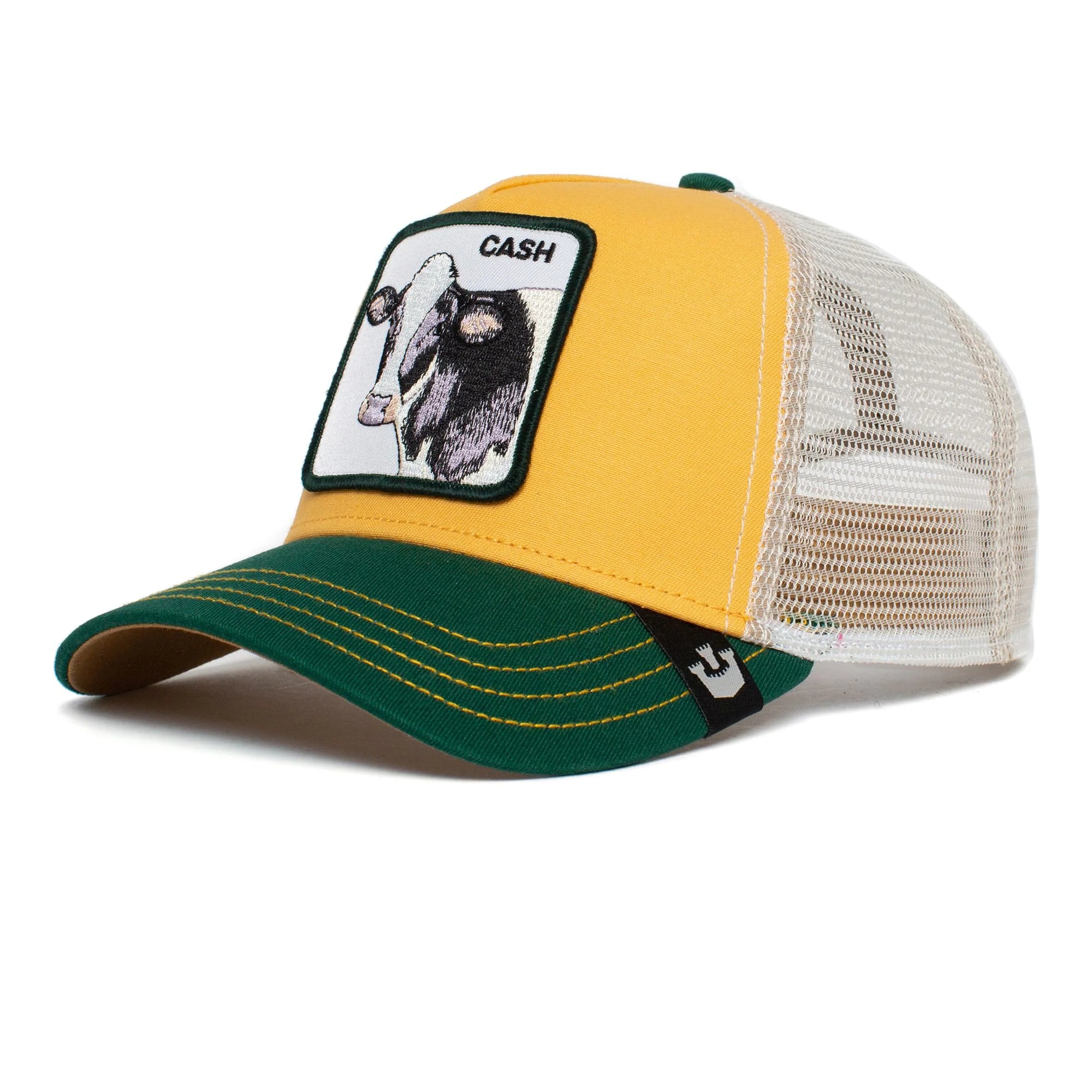 The Cash Cow Trucker Hat Yellow – Mountain Mercantile Canmore